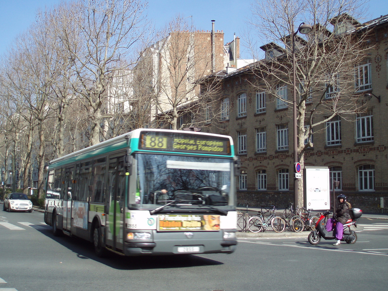 RATP - RENAULT AGORA #2855 RATP - Bus Gallery