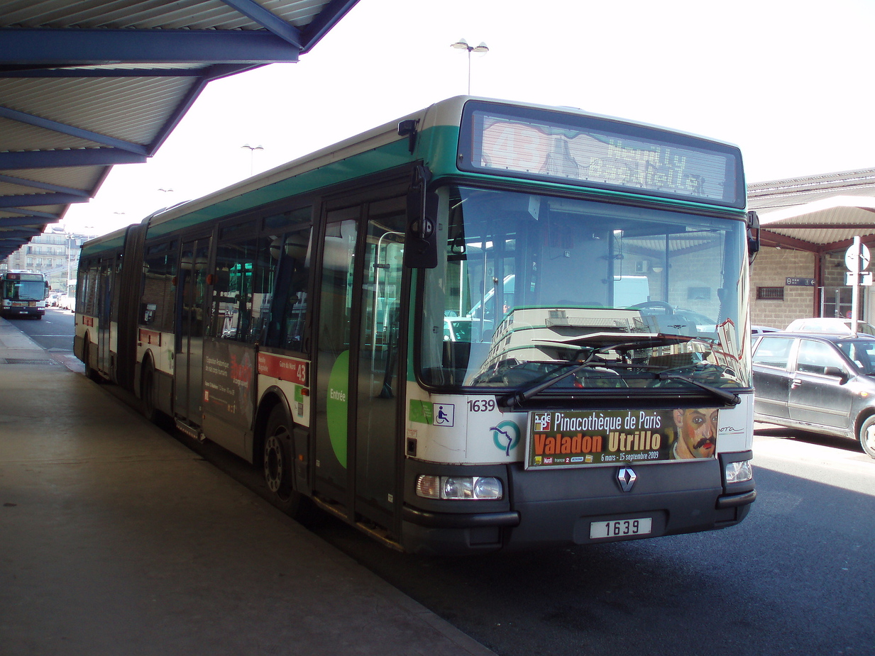 RATP - RENAULT AGORA L #1639 RATP - Bus Gallery