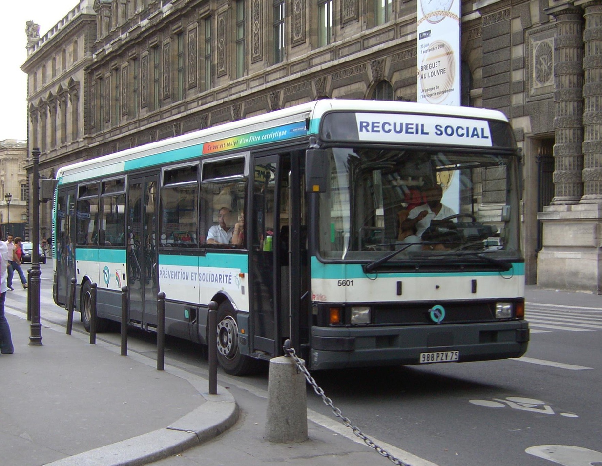 RATP - RENAULT R312 #5601 RATP - Bus Gallery
