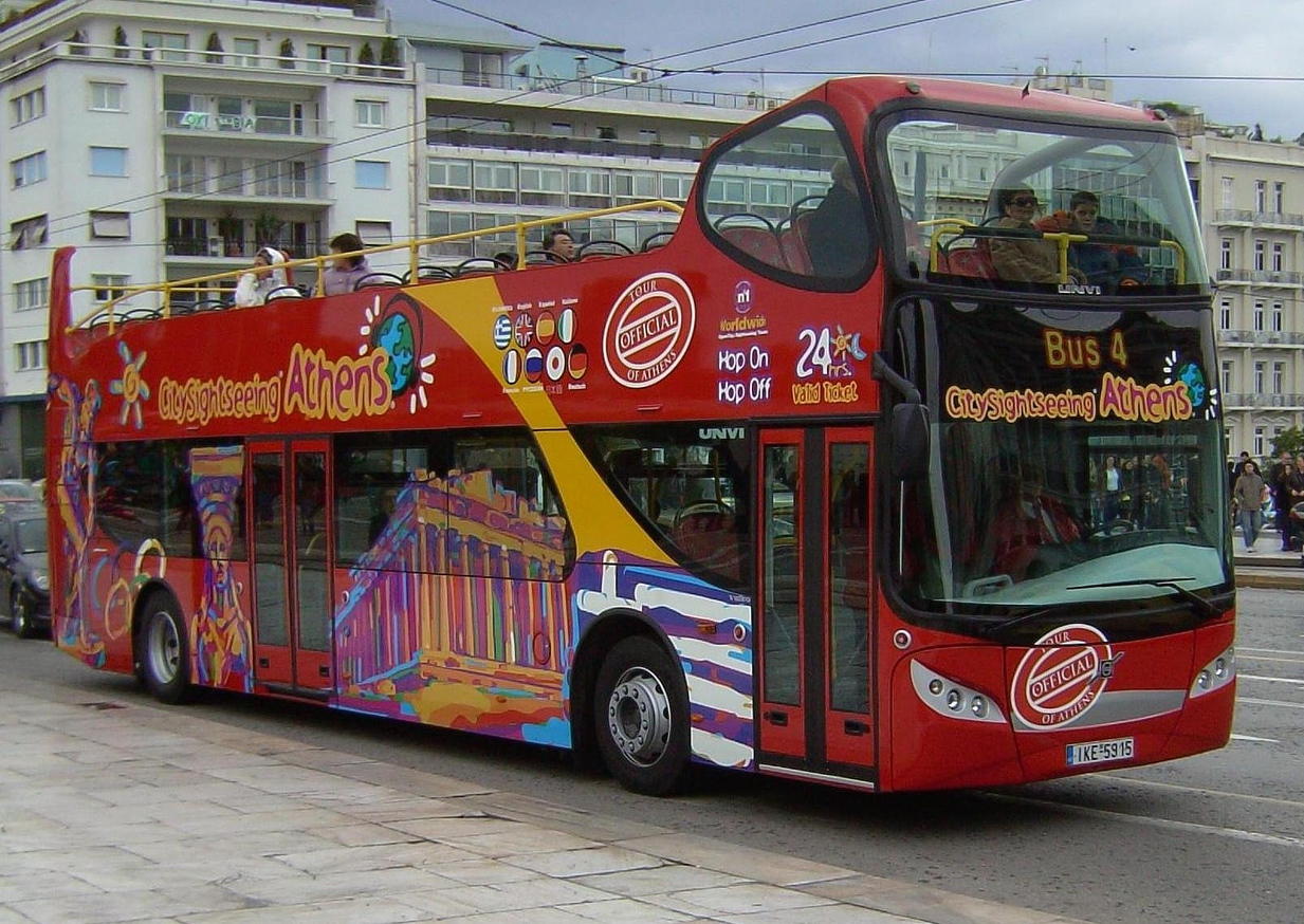 CitySightseeing Athens Bus Tour - VOLVO UBVI URBIS 2.5 DD #4 ATHENS ...