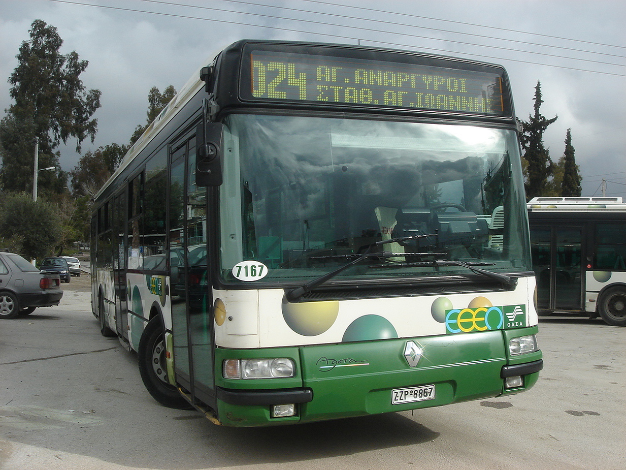 Renault Agora S CNG - RENAULT AGORA S CNG #7167 ΟΣΥ - Bus Gallery