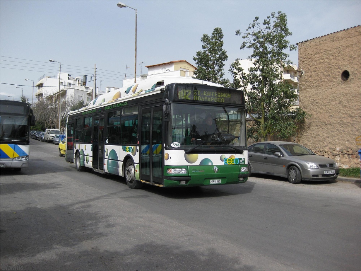Renault Agora S CNG - RENAULT AGORA S CNG #7265 ΟΣΥ - Bus Gallery