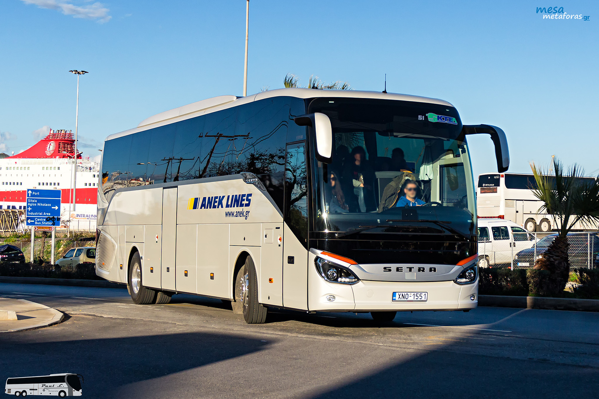 #51 ΚΤΕΛ Χανίων-Ρεθύμνης - SETRA S515HD #51 ΚΤΕΛ ΧΑΝΙΩΝ-ΡΕΘΥΜΝΗΣ - Bus ...