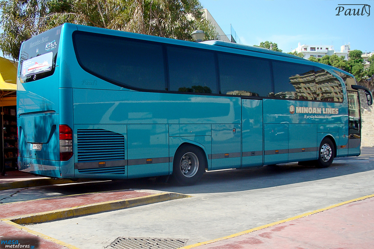 #44 ΚΤΕΛ Ηρακλείου-Λασιθίου - MB O580 TRAVEGO I #44 ΚΤΕΛ ΗΡΑΚΛΕΙΟΥ ...