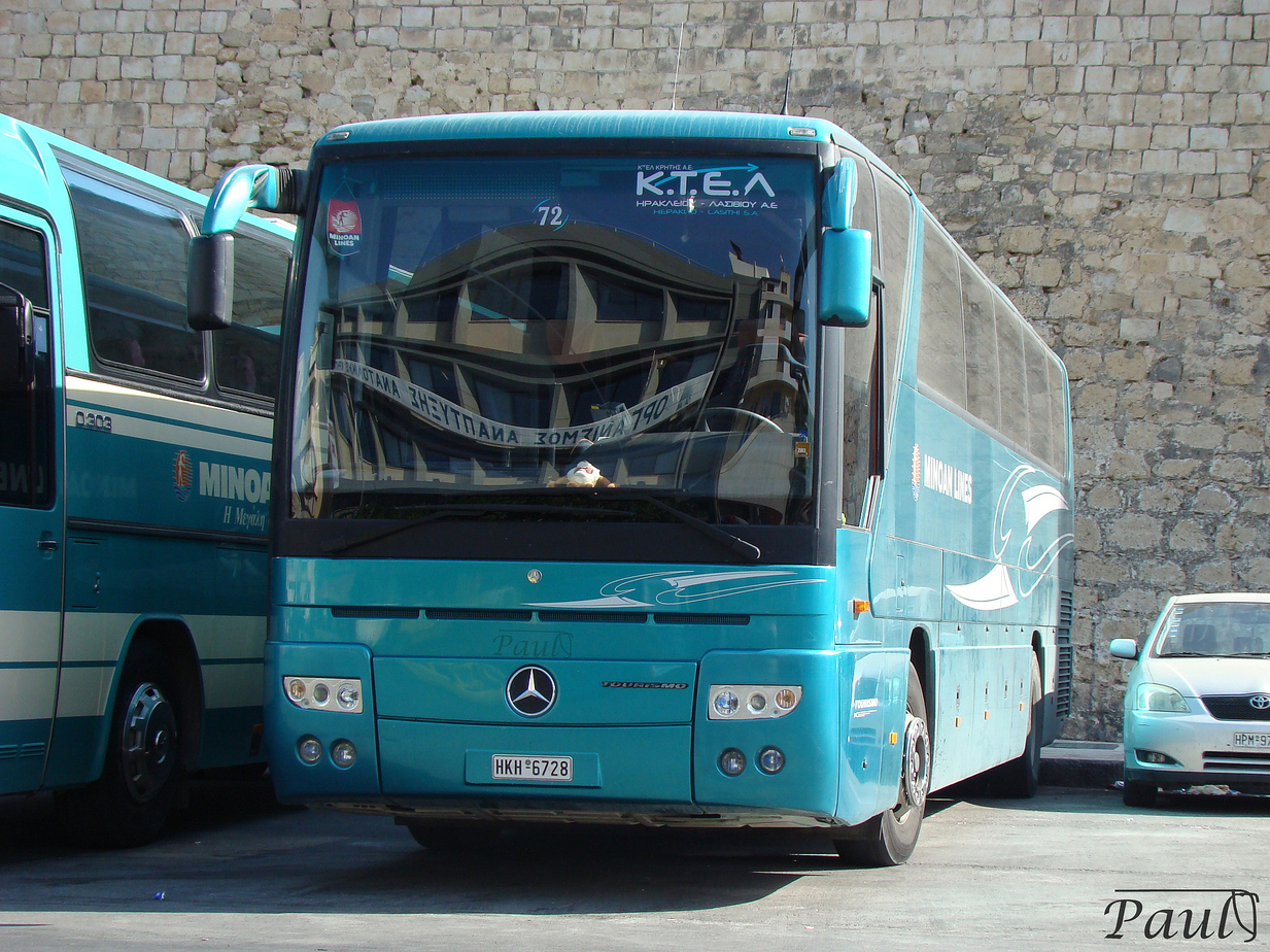 Mercedes Benz Tourismo I - MB TOURISMO I #72 ΚΤΕΛ ΗΡΑΚΛΕΙΟΥ-ΛΑΣΙΘΙΟΥ ...