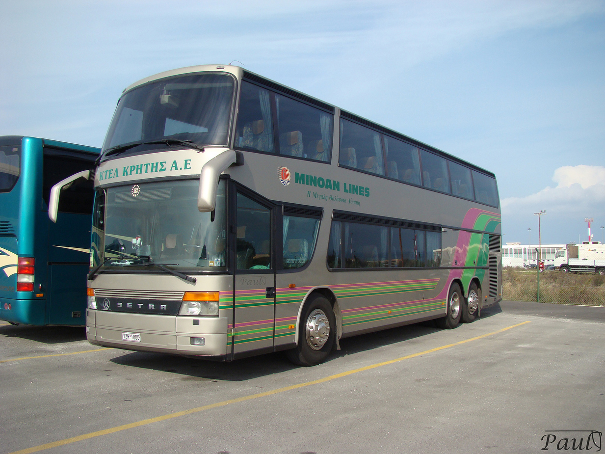 Setra S300 - SETRA S328DT #152 ΚΤΕΛ ΗΡΑΚΛΕΙΟΥ-ΛΑΣΙΘΙΟΥ - Bus Gallery