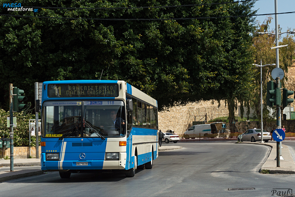 Mercedes Benz O405 - MB O405 #118 ΚΤΕΑΛ ΗΡΑΚΛΕΙΟΥ - Bus Gallery