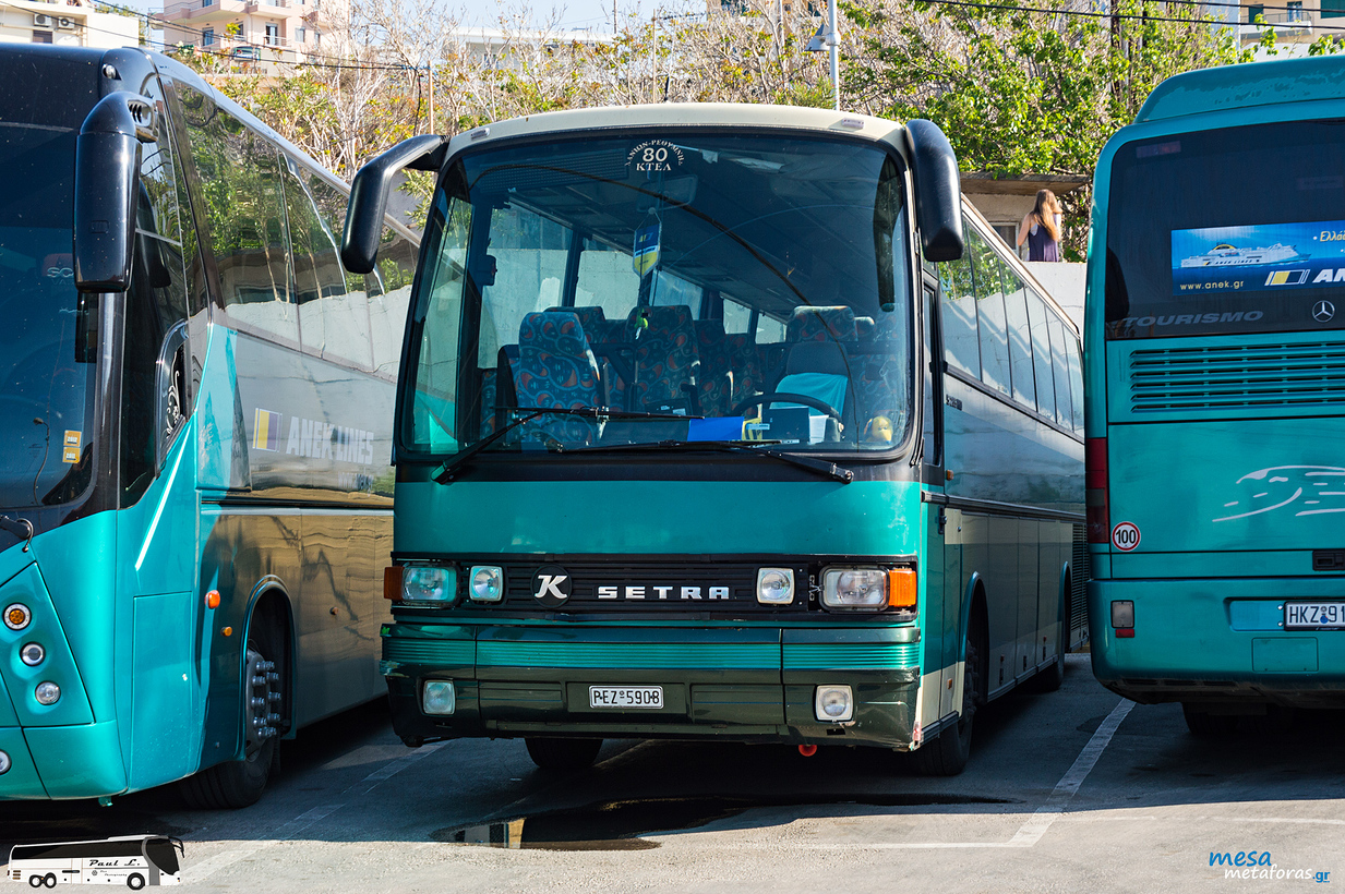 Setra S215HD - SETRA S215HD #80 ΚΤΕΛ ΧΑΝΙΩΝ-ΡΕΘΥΜΝΗΣ - Bus Gallery