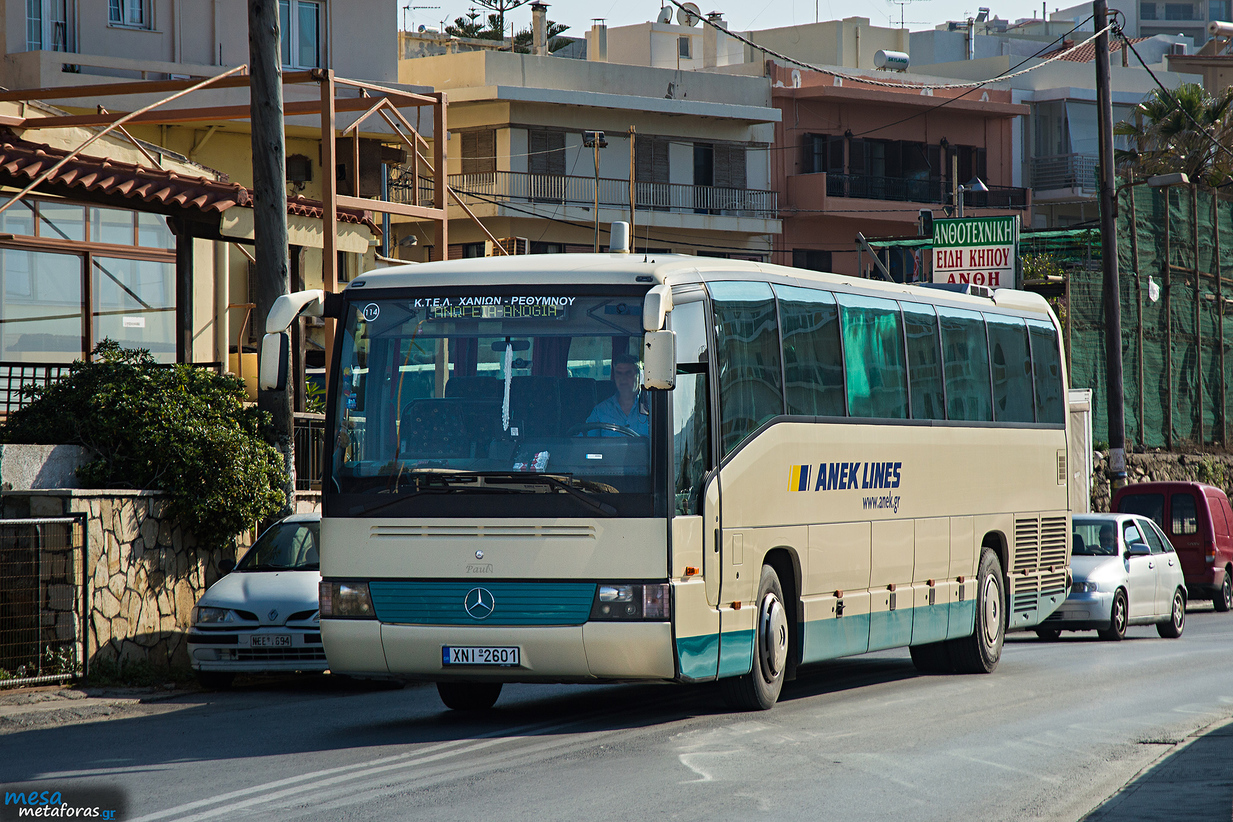 Mercedes - Benz O404-15RH - MB O404-15RH #114 ΚΤΕΛ ΧΑΝΙΩΝ-ΡΕΘΥΜΝΗΣ ...