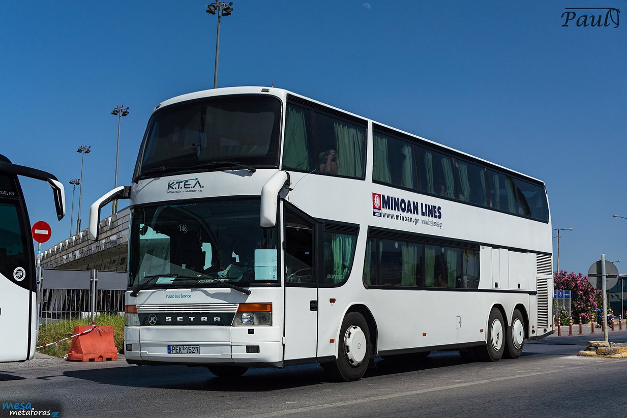 #146 ΚΤΕΛ Ηρακλείου-Λασιθίου - SETRA S328DT #146 ΚΤΕΛ ΗΡΑΚΛΕΙΟΥ ...
