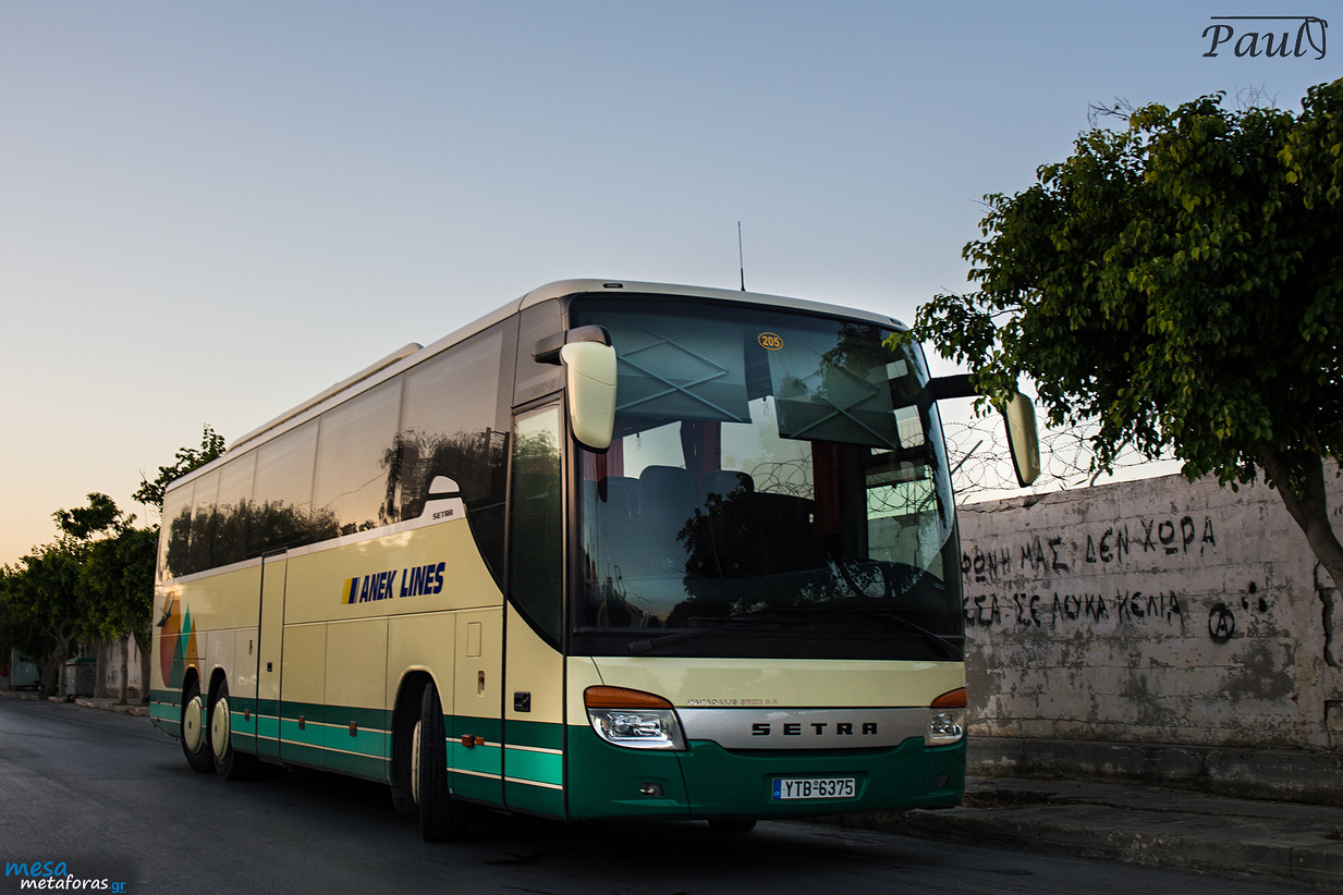 Setra S416GT-HD - SETRA S416GT-HD #205 ΚΤΕΛ ΧΑΝΙΩΝ-ΡΕΘΥΜΝΗΣ - Bus Gallery