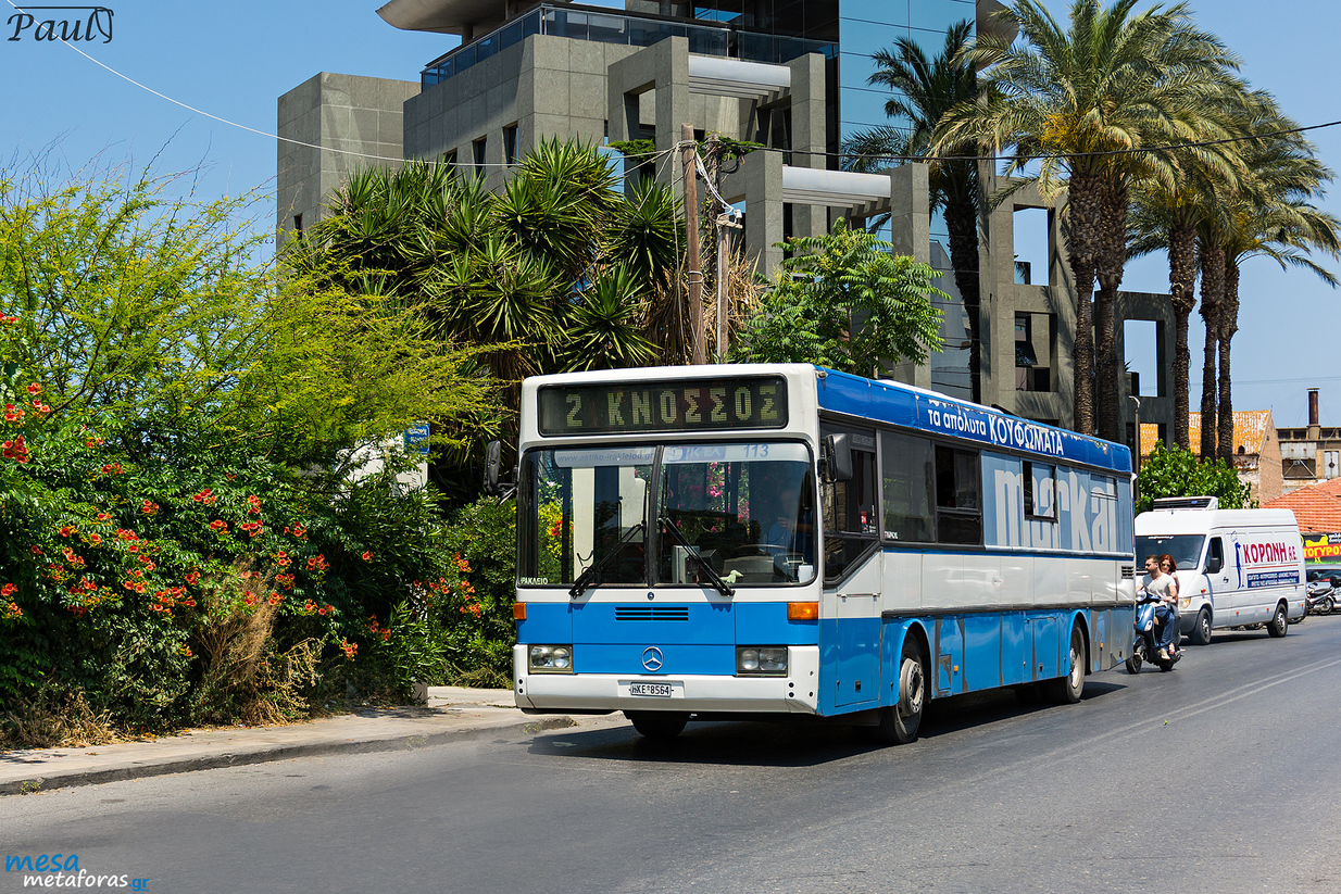 #113 ΚΤΕΑΛ Ηρακλείου - MB O405 #113 ΚΤΕΑΛ ΗΡΑΚΛΕΙΟΥ - Bus Gallery