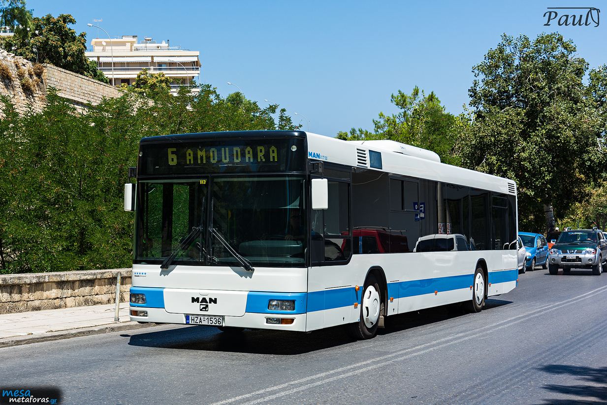 #113 ΚΤΕΑΛ Ηρακλείου - MAN A21 #113 ΚΤΕΑΛ ΗΡΑΚΛΕΙΟΥ - Bus Gallery