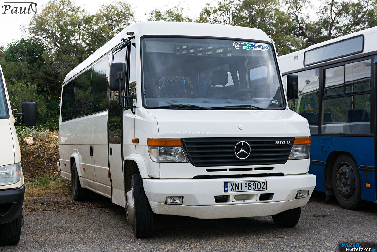 Mercedes Benz Vario - MB VARIO 818D #153 ΚΤΕΛ ΧΑΝΙΩΝ-ΡΕΘΥΜΝΗΣ - Bus Gallery