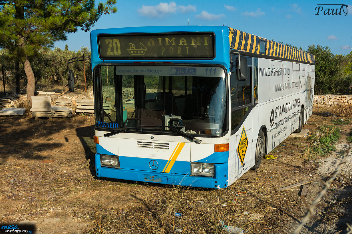 Mercedes Benz O405N - MB O405N #111 ΚΤΕΑΛ ΗΡΑΚΛΕΙΟΥ - Bus Gallery