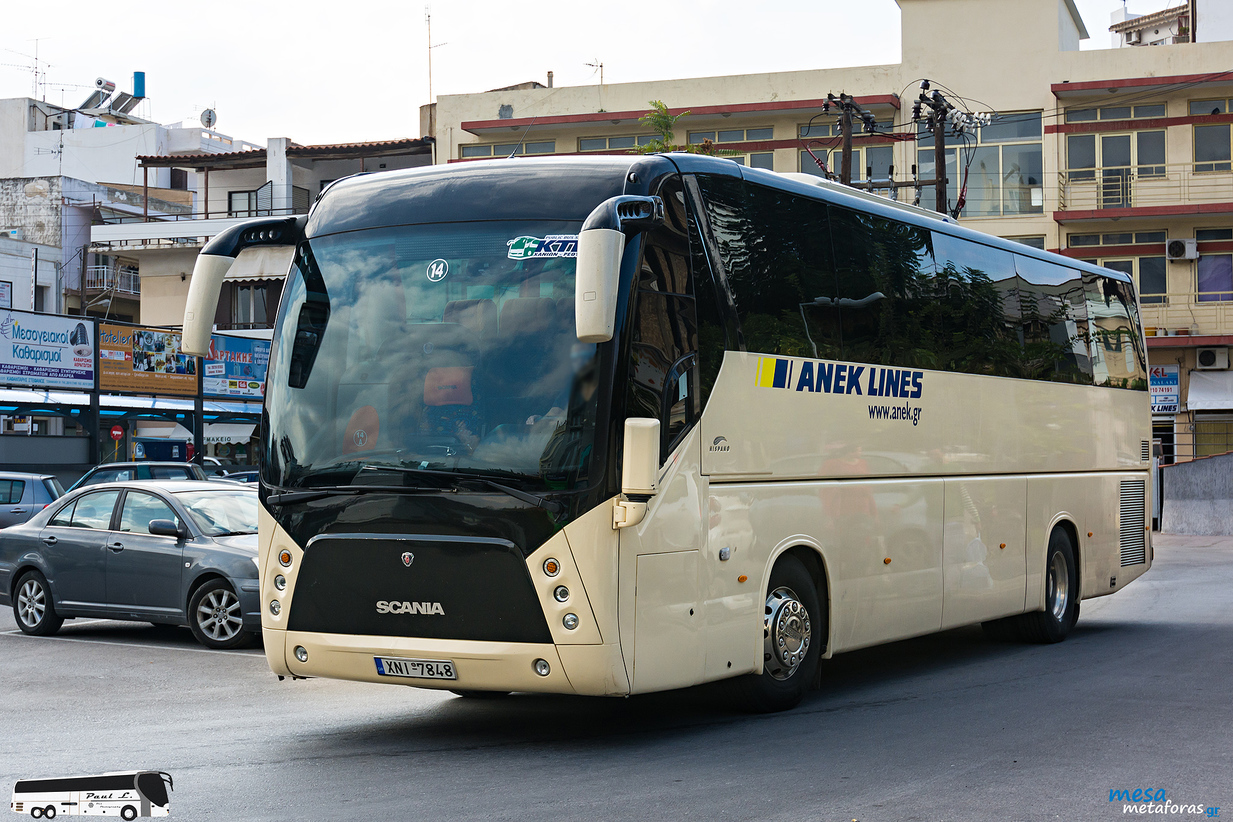 #14 ΚΤΕΛ Χανίων-Ρεθύμνης - SCANIA HISPANO DIVO I #14 ΚΤΕΛ ΧΑΝΙΩΝ ...