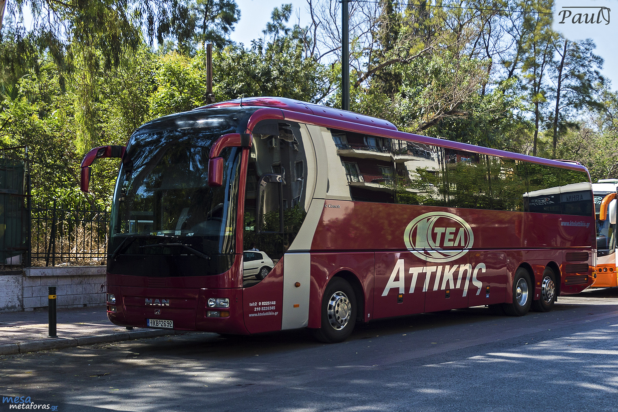 MAN R08 - MAN R08 #140 ΚΤΕΛ ΑΤΤΙΚΗΣ - Bus Gallery