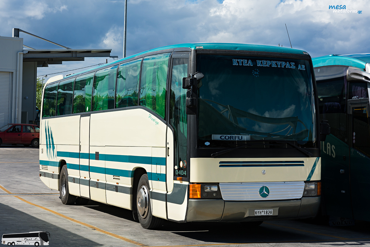 Mercedes - Benz O404-15RHD - MB O404-15RHD #36 ΚΤΕΛ ΚΕΡΚΥΡΑΣ - Bus Gallery