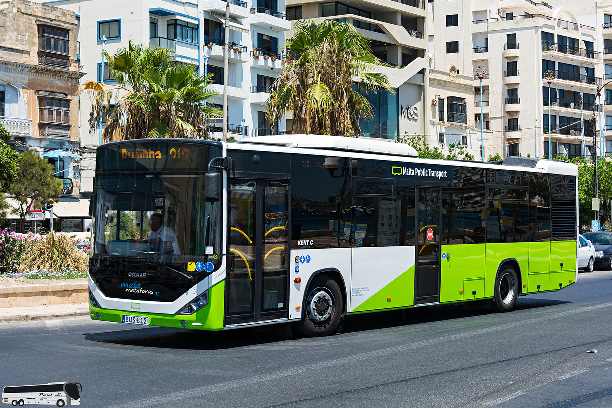 Malta Public Transports (MPT) - OTOKAR KENT C #812 MALTA PUBLIC ...