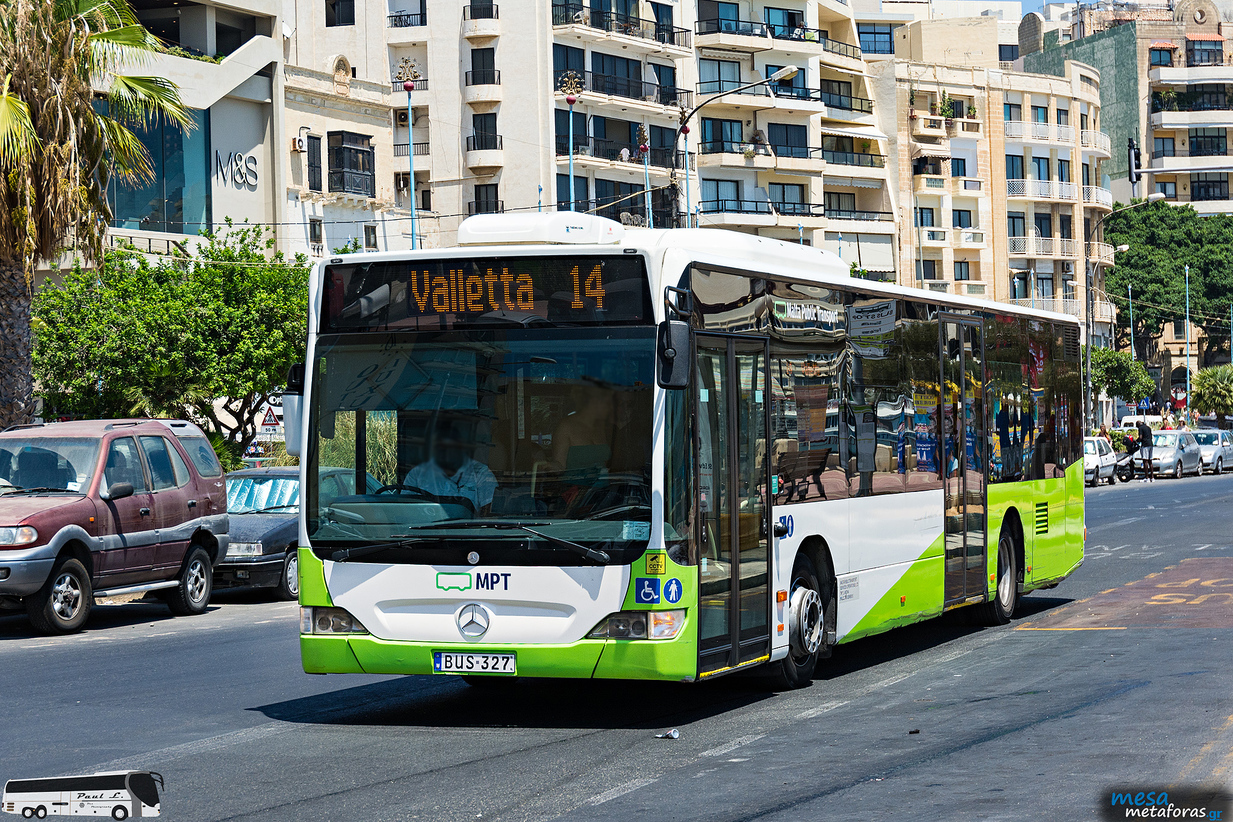 Malta Public Transports (MPT) - MB CITARO C1-FL RL #327 MALTA PUBLIC ...