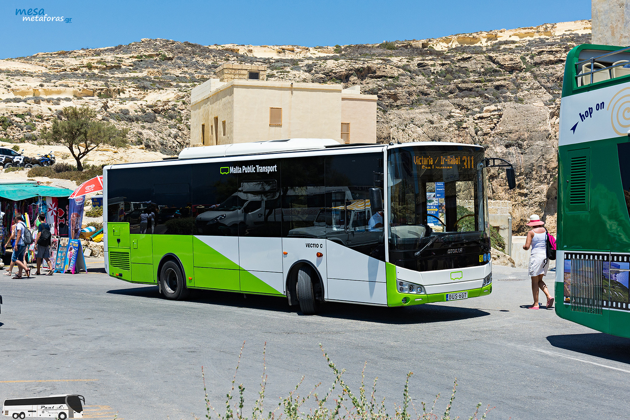 Malta Public Transports (MPT) - OTOKAR VECTIO C #607 MALTA PUBLIC ...
