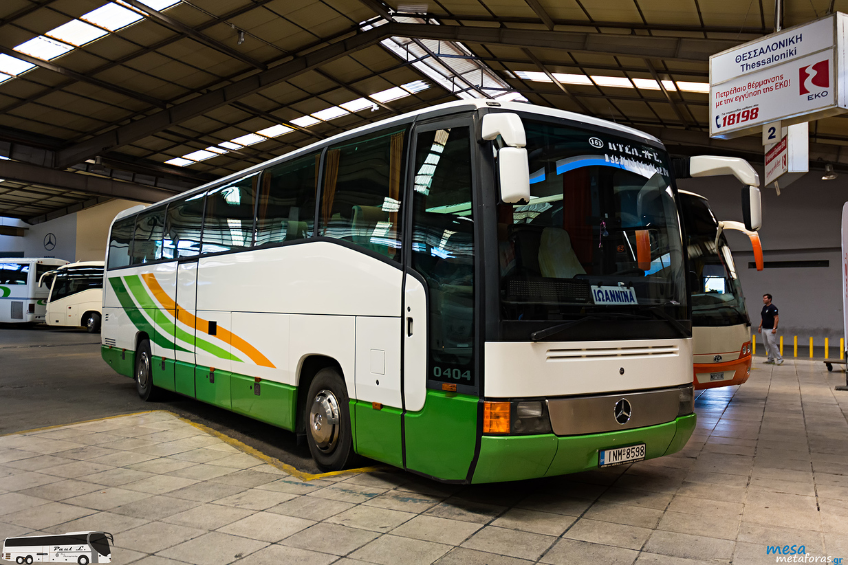Mercedes - Benz O404-15RHD - MB O404-15RHD #161 ΚΤΕΛ ΙΩΑΝΝΙΝΩΝ - Bus ...