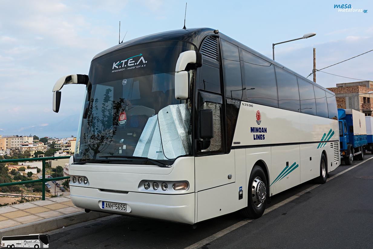 #134 ΚΤΕΛ Ηρακλείου-Λασιθίου - NEOPLAN EUROLINER N316SHD #134 ΚΤΕΛ ...