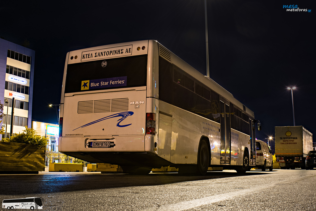 ΚΤΕΛ Σαντορίνης - MAN SL283 #20 ΚΤΕΛ ΣΑΝΤΟΡΙΝΗΣ - Bus Gallery