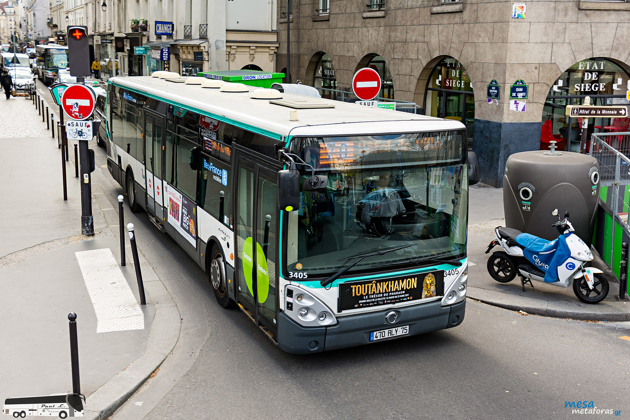 RATP - IRISBUS CITELIS LINE #3405 RATP - Bus Gallery