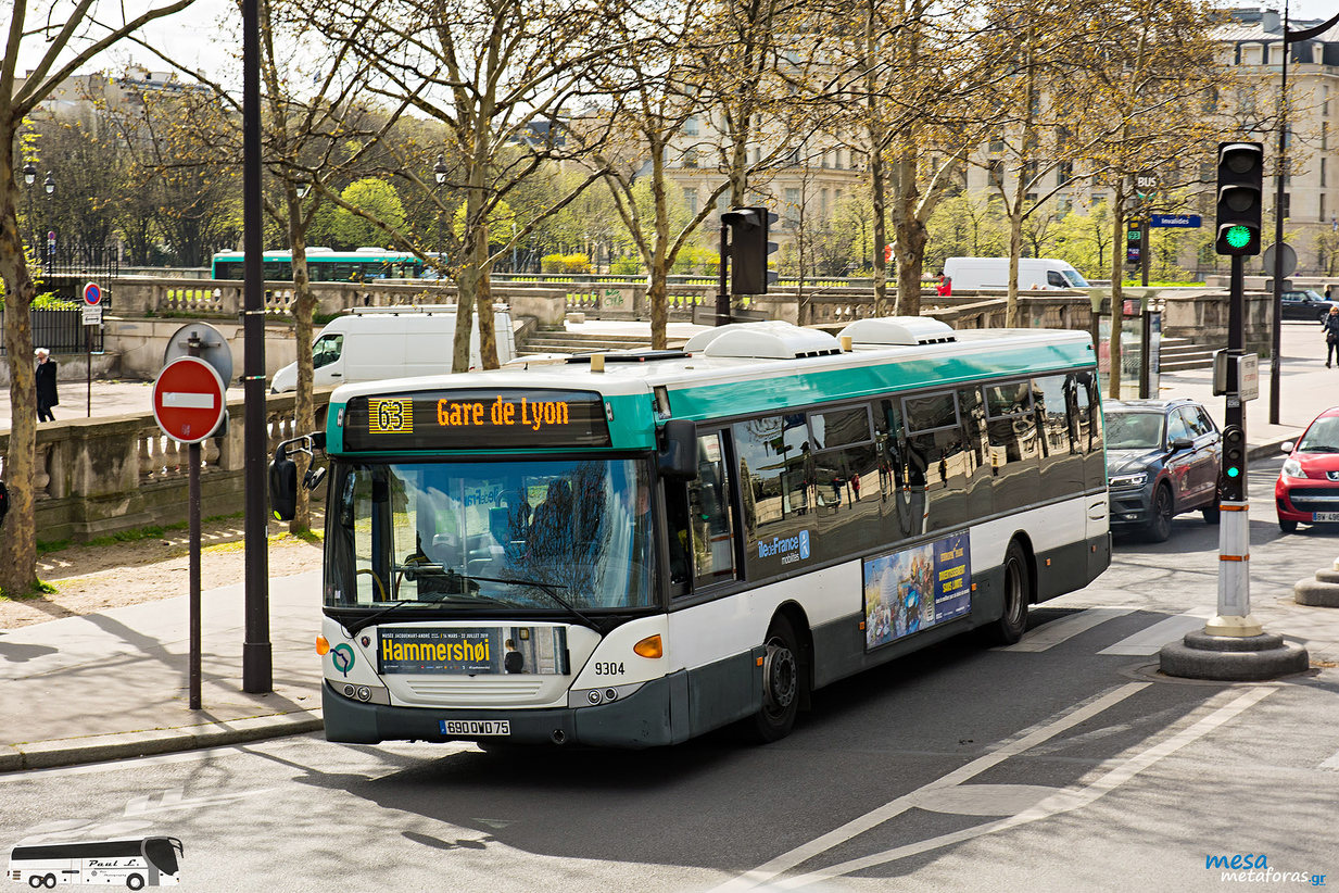 RATP - SCANIA OMNICITY #9304 RATP - Bus Gallery