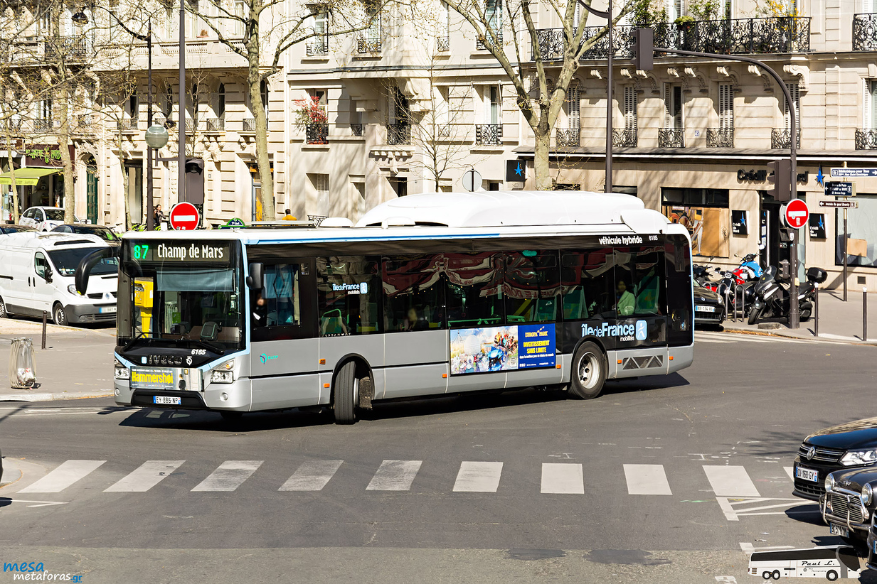 RATP - IVECO URBANWAY CNG #6165 RATP - Bus Gallery