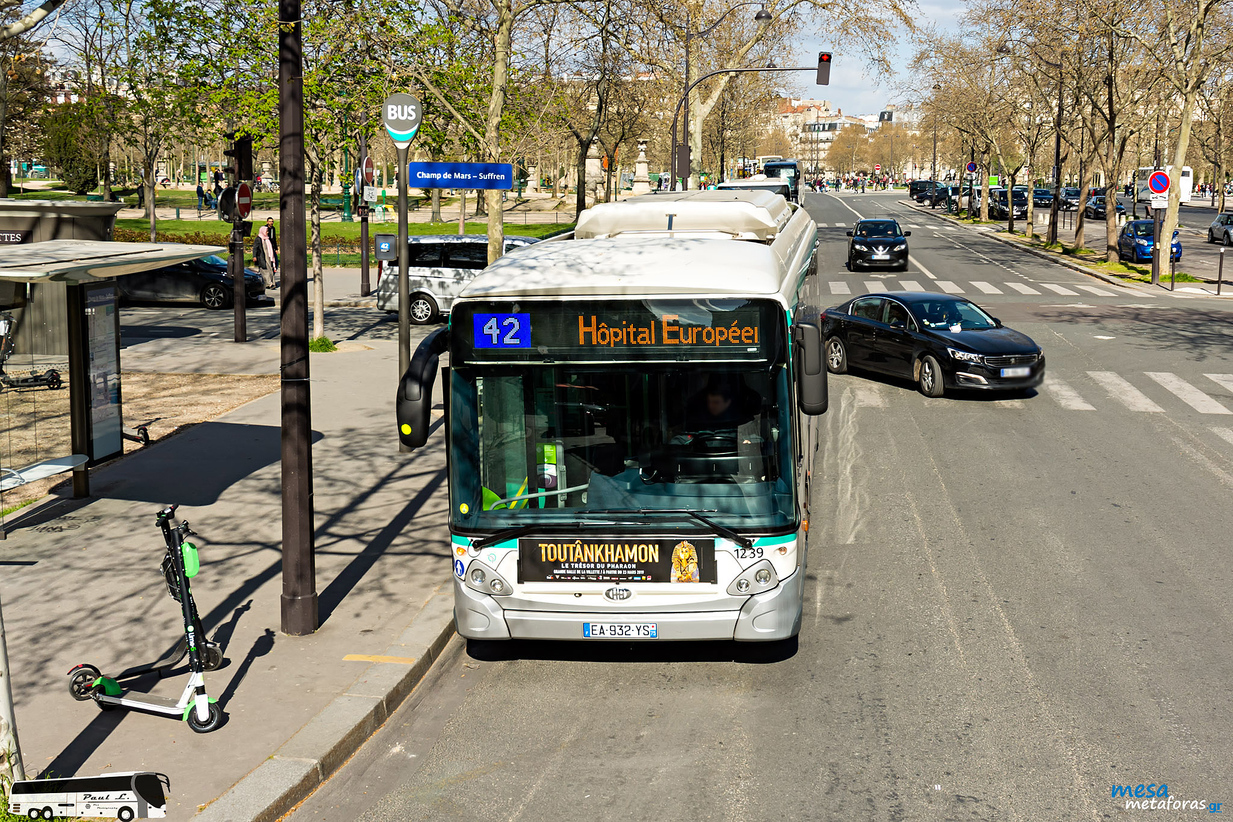 RATP - HEULIEZ GX 337 HYBRIDE #1239 RATP - Bus Gallery
