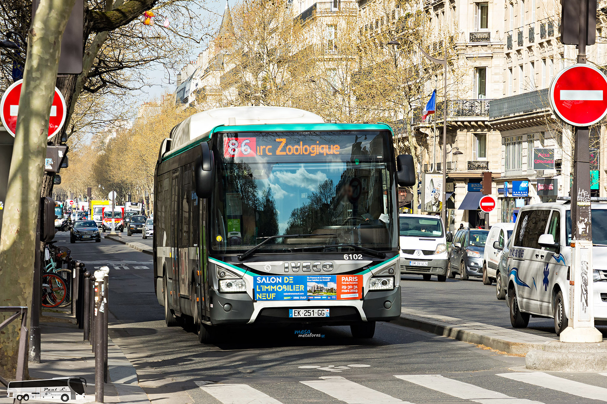RATP - IVECO URBANWAY CNG #6102 RATP - Bus Gallery