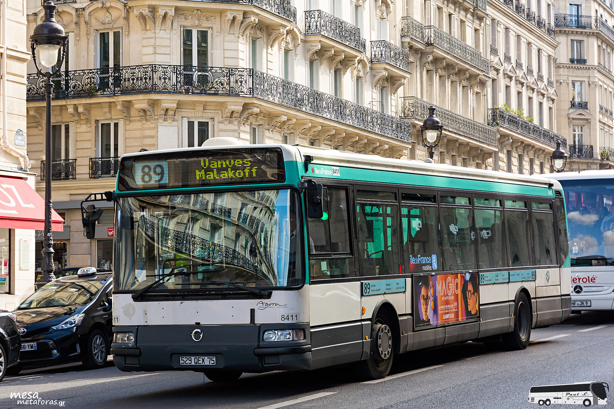 RATP - IRISBUS AGORA #8411 RATP - Bus Gallery
