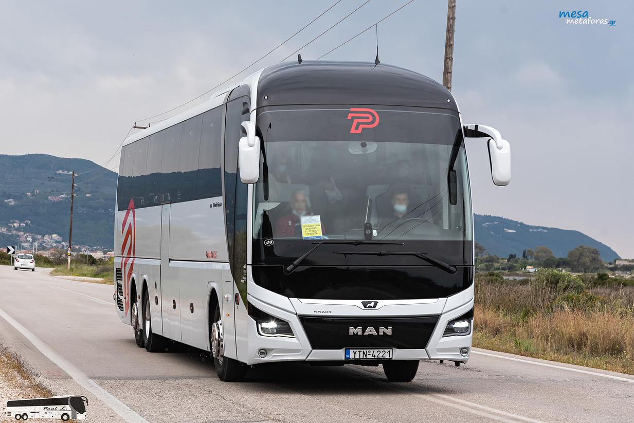 MAN R08 - MAN R08 EURO 6 FL #49 PAPADAKIS TOURS - Bus Gallery