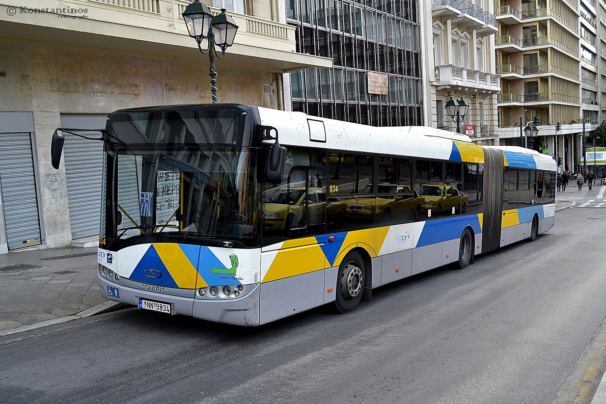 Solaris Urbino III 18 - SOLARIS URBINO III 18 #834 ΟΣΥ - Bus Gallery