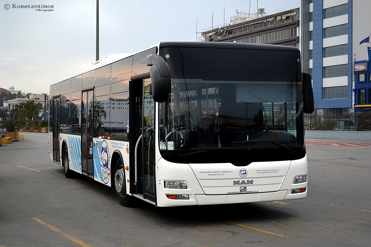 Υπηρεσιακά Λιμένων - MAN A21-II #29 ΟΛΠ - Bus Gallery
