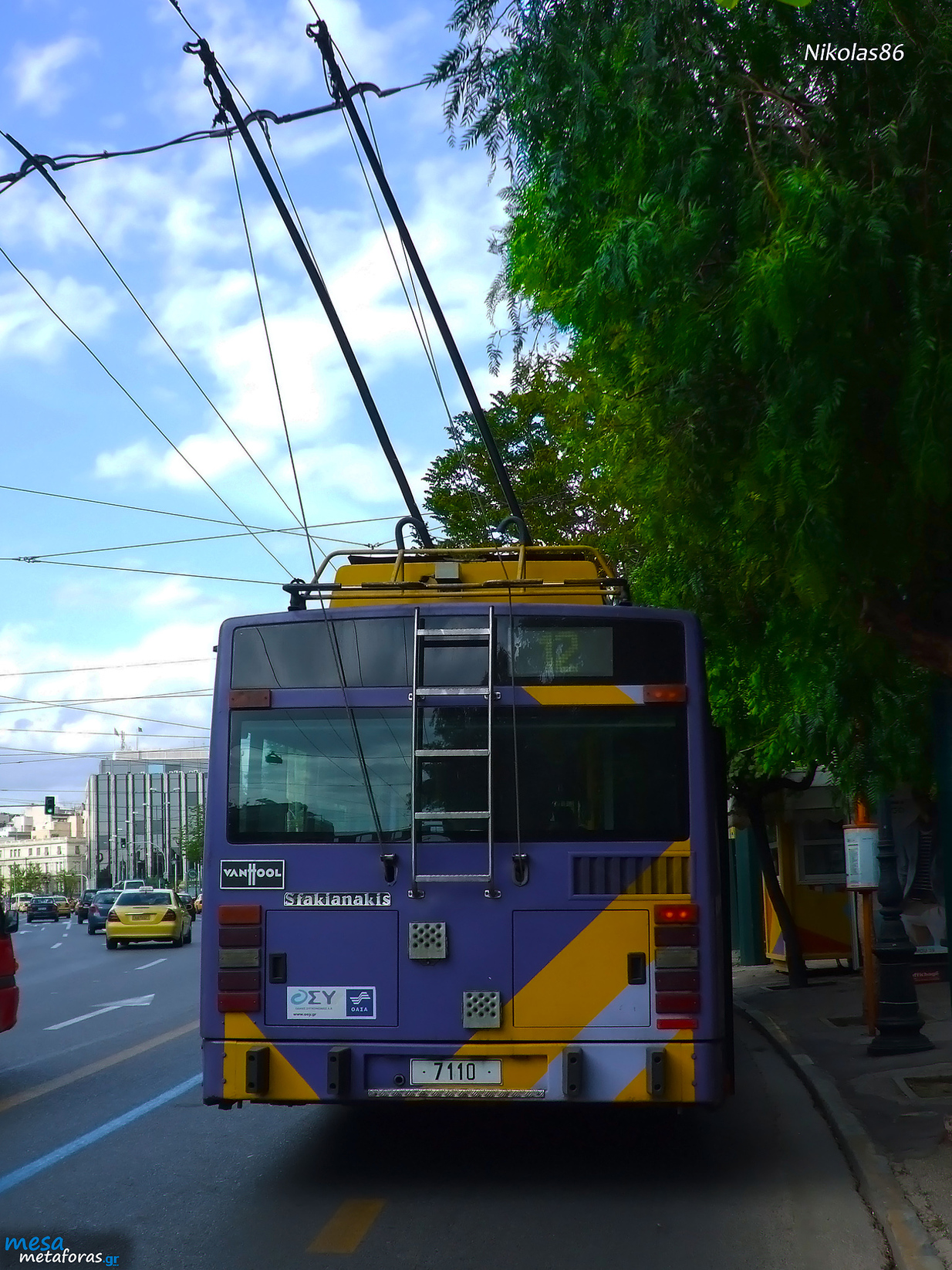 VanHool A300T (Σειρά 7000) - VAN HOOL A300T #7110 ΟΣΥ - Bus Gallery