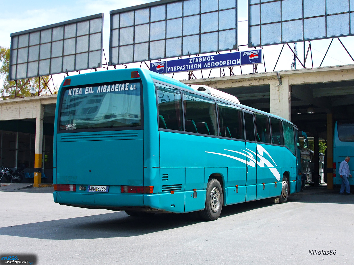 Mercedes - Benz O404-15RH - MB O404-15RH #52 ΚΤΕΛ ΛΙΒΑΔΕΙΑΣ - Bus Gallery