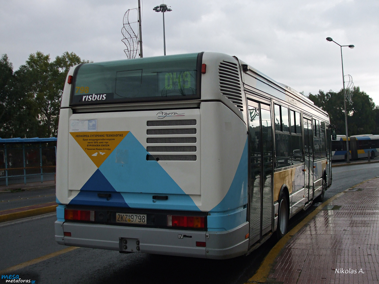Irisbus Agora - IRISBUS AGORA S #798 ΟΣΥ - Bus Gallery