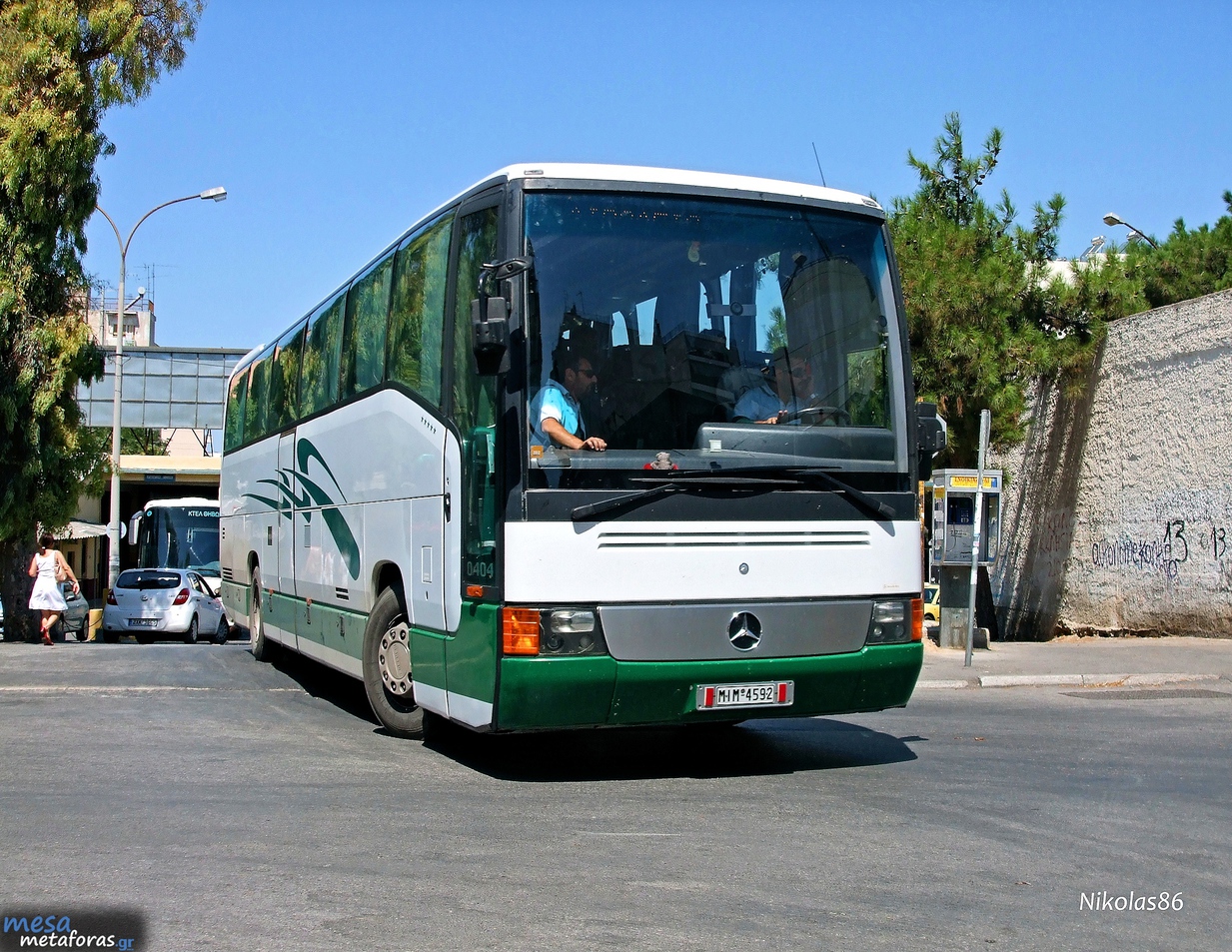 Mercedes - Benz O404-15RHD - MB O404-15RHD #67 ΚΤΕΛ ΛΙΒΑΔΕΙΑΣ - Bus Gallery