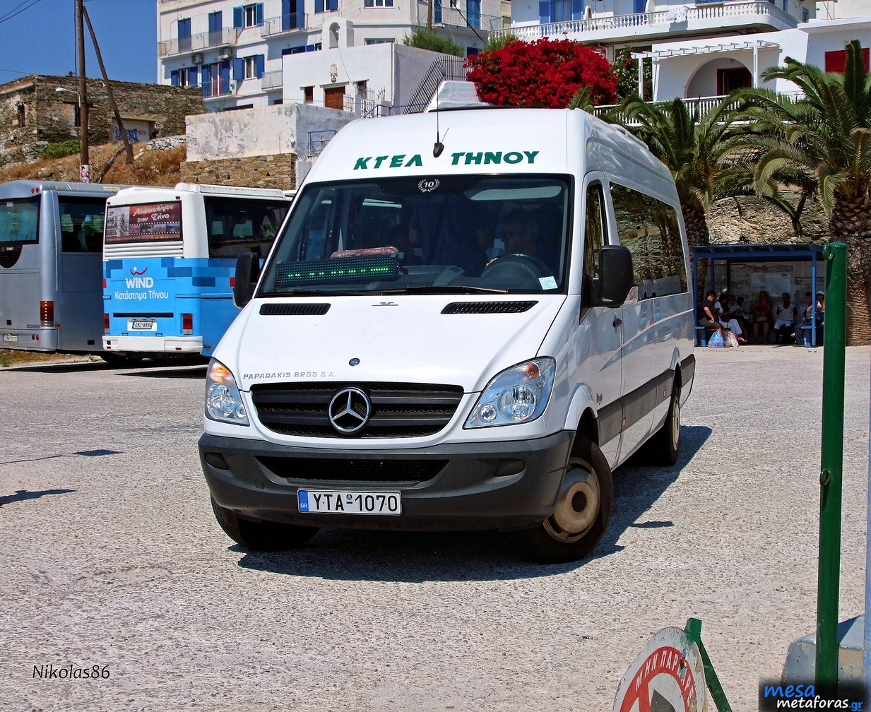 ΚΤΕΛ Τήνου - MB SPRINTER UNVI #10 ΚΤΕΛ ΤΗΝΟΥ - Bus Gallery