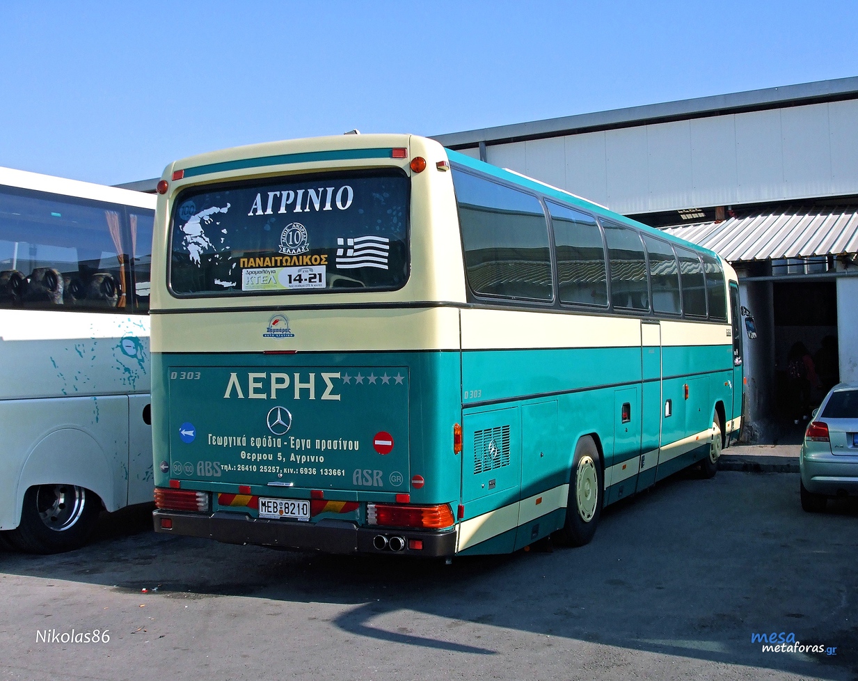 Mercedes - Benz O303-15RHD - MB O303-15RHD #10 ΚΤΕΛ ΑΙΤΩΛΟΑΚΑΡΝΑΝΙΑΣ ...
