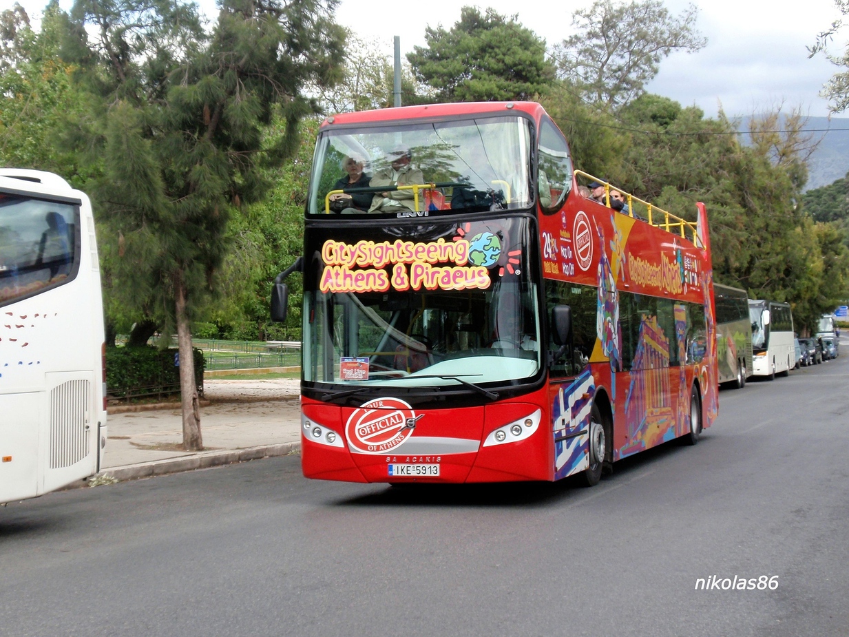 CitySightseeing Athens Bus Tour - UNVI URBIS 2.5DD ATHENS SIGHTSEEING ...