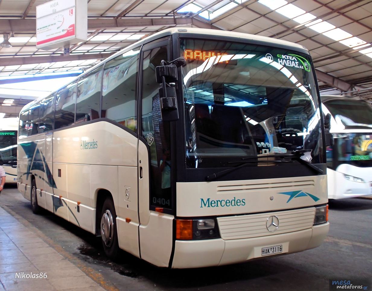 Mercedes - Benz O404-15RHD - MB O404-15RHD #17 ΚΤΕΛ ΗΛΕΙΑΣ - Bus Gallery
