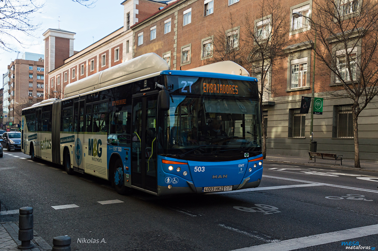 EMT - MAN NG313F CASTROSUA CITY VERSUS CNG #503 EMT - Bus Gallery