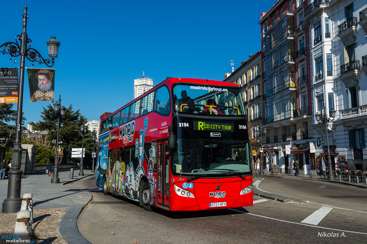 Unvi - UNVI URBIS 2.5DD #3194 MADRID CITY TOUR - Bus Gallery