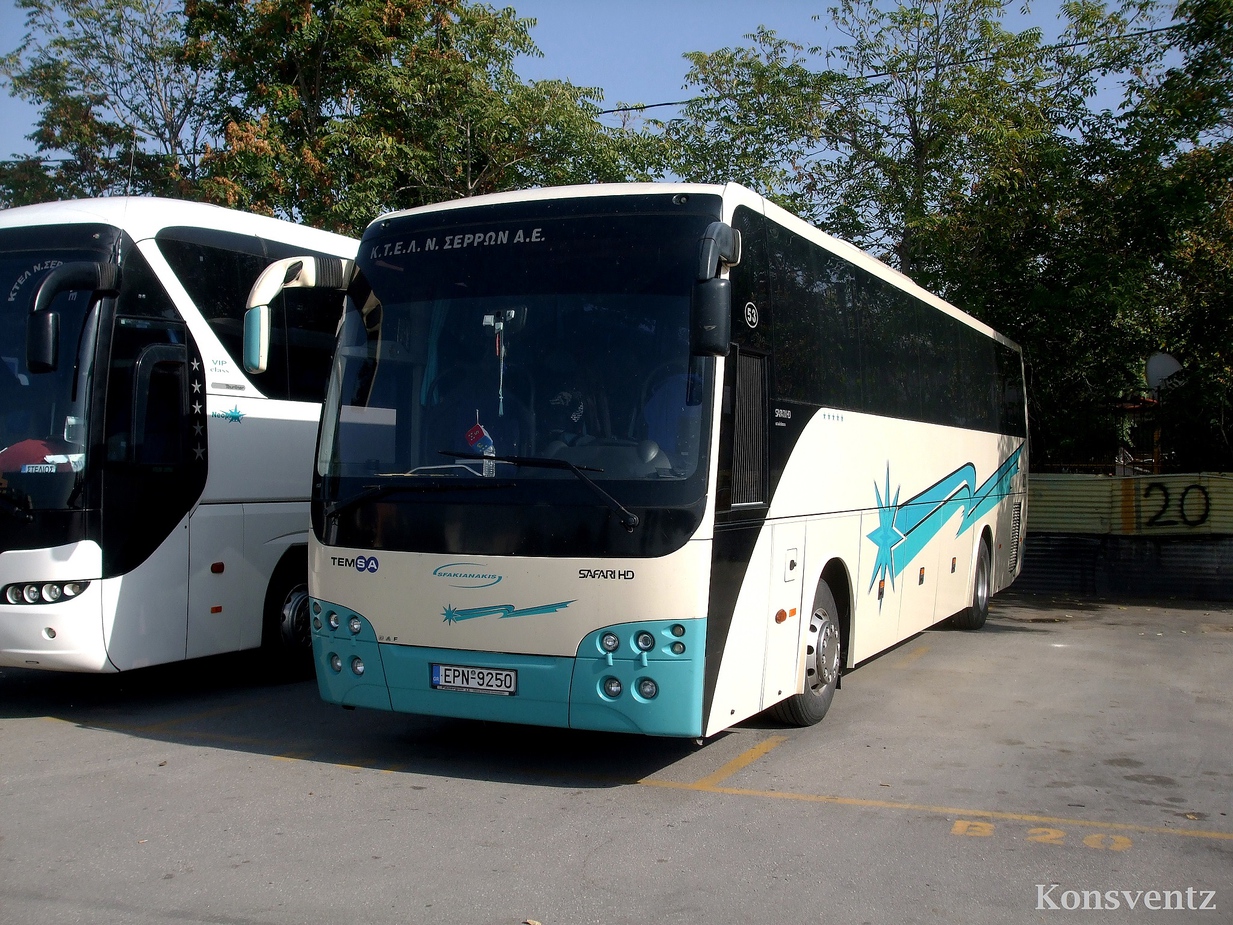 TemSA Safari - TEMSA SAFARI HD #53 ΚΤΕΛ ΣΕΡΡΩΝ - Bus Gallery
