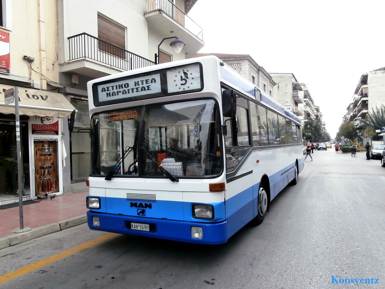 MAN SL202 - MAN SL202 #5 ΚΤΕΑΛ ΚΑΡΔΙΤΣΑΣ - Bus Gallery