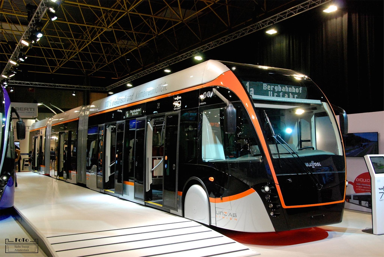 Van Hool - VAN HOOL EXQUICITY 24 HYBRIDTROLLEY LINZ AG LINIEN - Bus Gallery